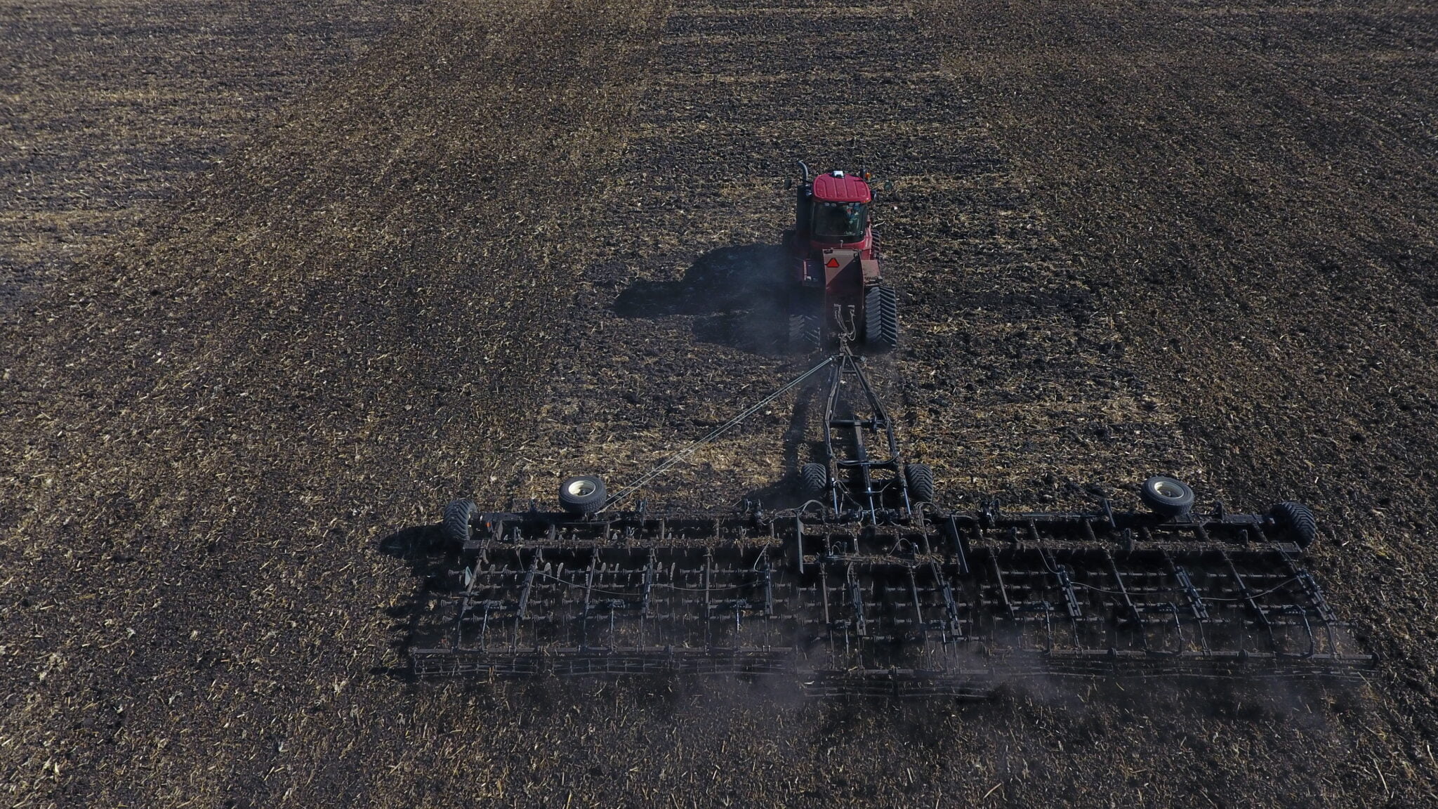 Rear Fold Double Row Coulter Harrow - Gates Manufacturing